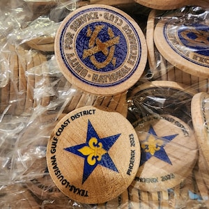 Custom Wooden Nickels Wood Coins Round Tuits Drink - Etsy