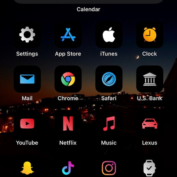 Ios Icon Pack for iPhone - 350 Icons! Gradient Icons | Custom Aesthetic ...