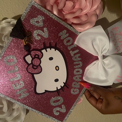 Spider Verse Printed Graduation Cap Topper Spiderman Graduation Grad ...