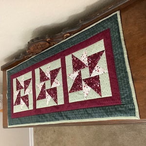 Rainbow Weave Quilted Placemat Pattern Digital Download by Tulip Square ...