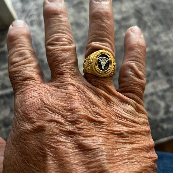 Magen David Ring, Masonic Jewish Ring, Mason Ring, Star of David Ring ...