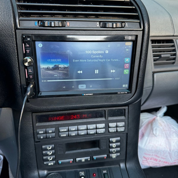BMW E36 Double DIN Headunit Fascia Panel Bezel KIT - Etsy