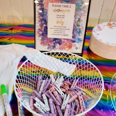 Mermaid Shell Backdrop PRINTABLE, Personalised Mermaid Backdrop ...