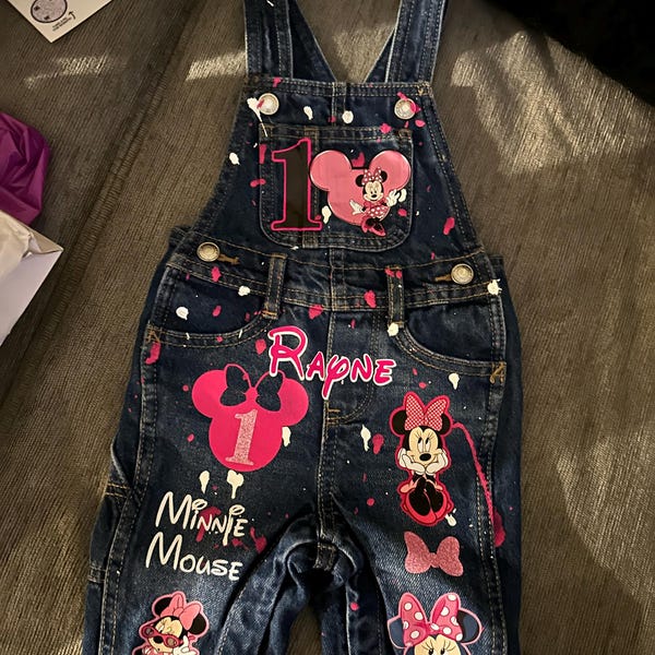 Custom Overall Set-birthday-any Theme-boy or Girl - Etsy