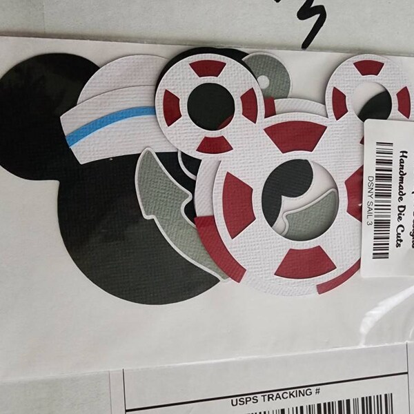 Handmade Paper Die Cut MAKE A SPLASH Title Scrapbook Page Embellishment ...