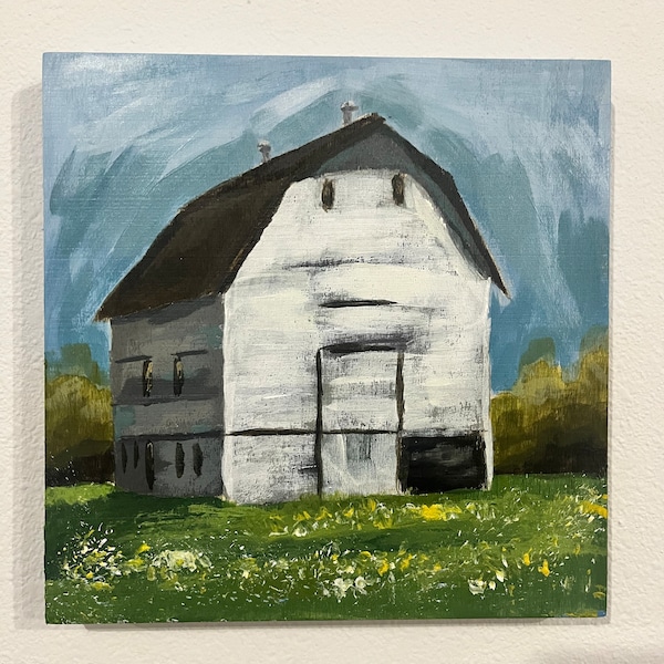 ACRYLIC PAINTING | DIY Paint Kit | Landscape Art - Etsy