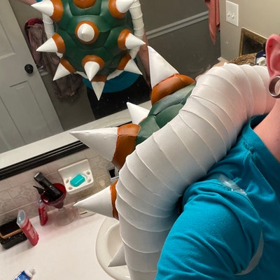 Bowser / Bowsette Shell Foam Template - Etsy