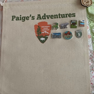 National Parks Pin Banner / Custom National Parks Banner/ National ...