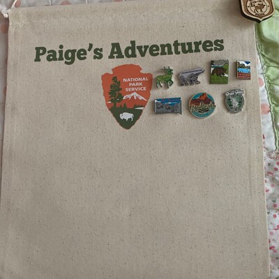 National Parks Pin Banner / Custom National Parks Banner/ National ...