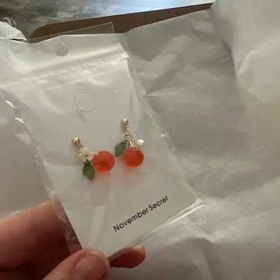 Frog on Lily Pad Earrings, Frog and Floral Petals Lovely Drop Earrings ...