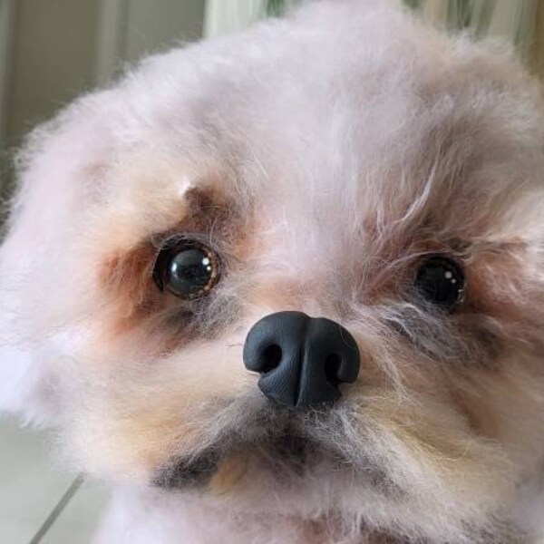 Handmade Nose for Dog and Plastic Eyes. - Etsy
