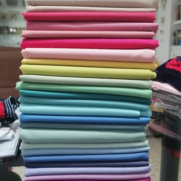 Tilda Solid Basics Fabrics by the Meter - Etsy