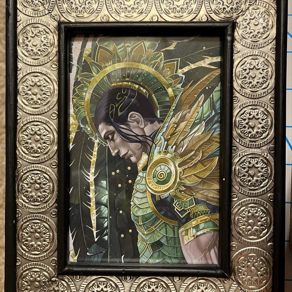 Enchanted Forest Window Tapestry Art Fantasy Forest Wall Art Enchanted ...