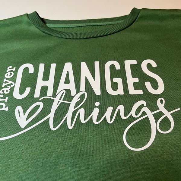 Prayer Changes Things SVG PNG, Created With a Purpose Svg, Christian ...