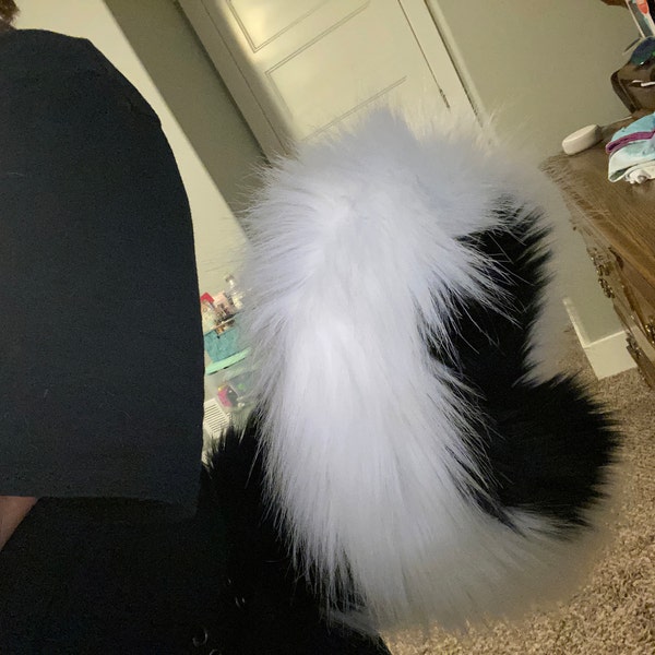 Super Curly Husky Tail Custom Any Color, Light Weight, Cute Fluffy ...