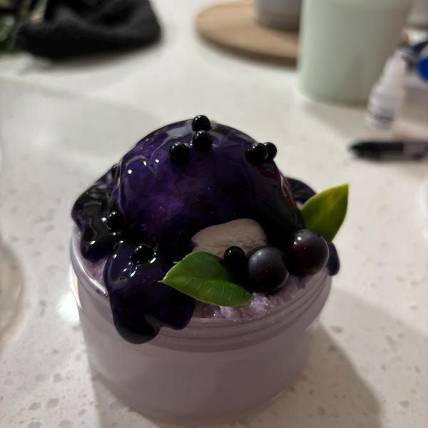 Strawberry Shortcake, DIY Slime, Clay Slime, Jelly Cube Slime, Thick ...