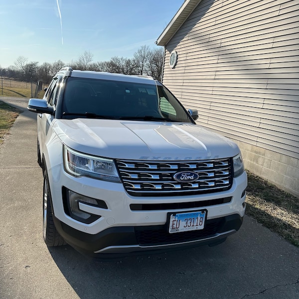 3D Front Hood Explorer Letters Decal Fit for 2011-2026 Explorer Model ...