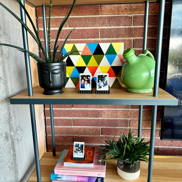 Instax Mini Polaroid Photo Stand Set of 3, Modern Fujifilm Instant Film ...