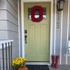 The Ohio State University Block O Wreath All Scarlet red - Etsy