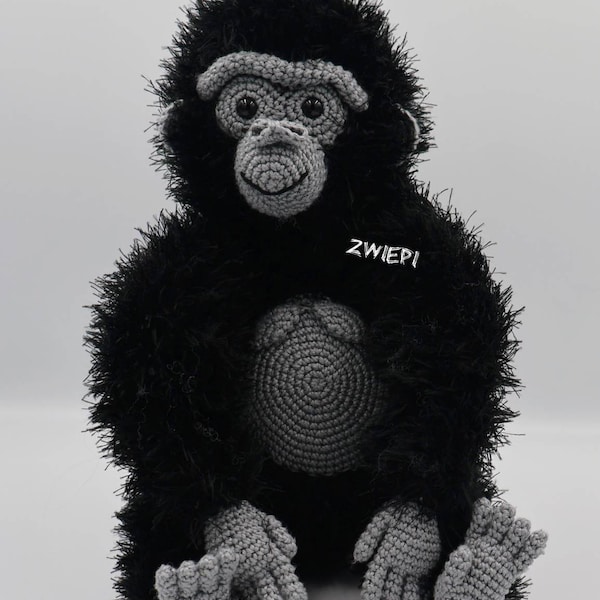 Crochet Pattern - Mayangi and Matondo, Mountain Gorillas - Amigurumi - Etsy