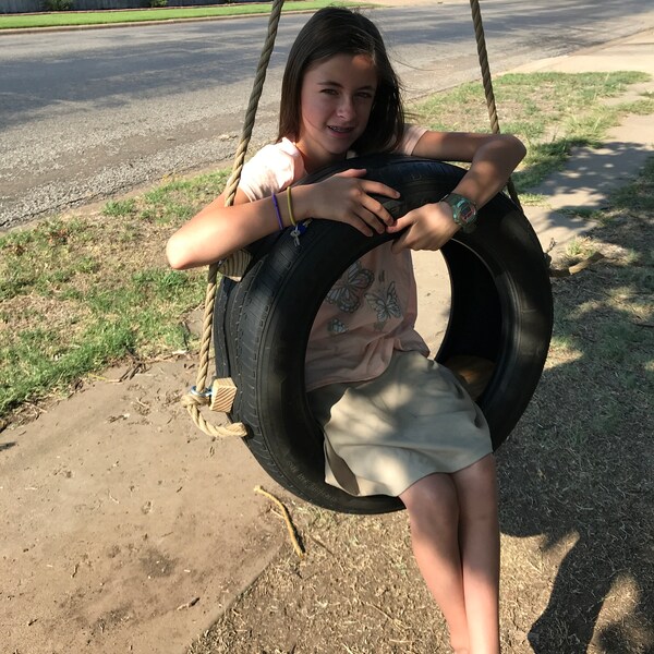 Recycled Tire Swing Kit/tree Swing/tire Swing/wood Tree Swing - Etsy