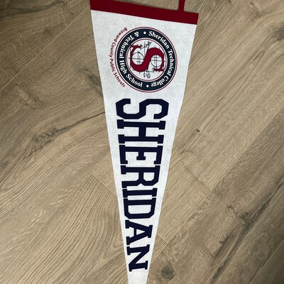 Custom Pennant. Made to Order. High School College Team Pennant ...