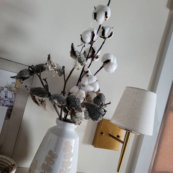 Preserved Peach Billy Ball (craspedia) - Bunch of 20 / Dried Billy ...