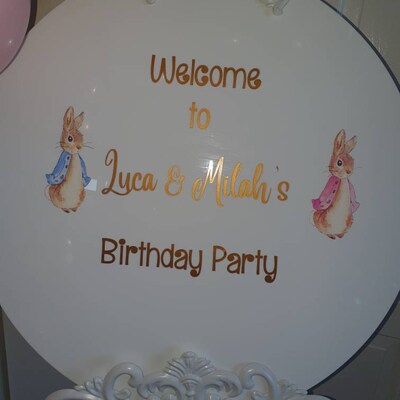 Peter Rabbit 6 Vinyl Sticker Decal 2pcs - Etsy UK