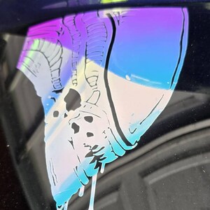 Onibaba Demon Mask Vinyl Decal - Etsy