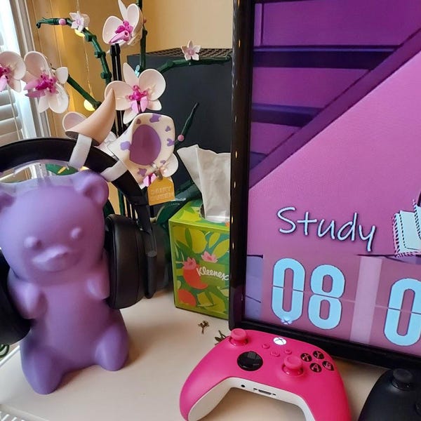 Gummy Bear Headset Holder - Bear Headphone Stand - Cute Gaming Decor - Etsy
