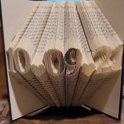 Custom Name Book Folding Pattern Various Folds Easier Than It Looks ...