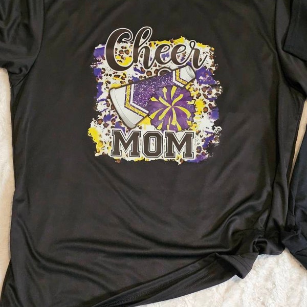 Cheer Mom,royal Blue and Yellow,sublimation,digital Download,animal ...
