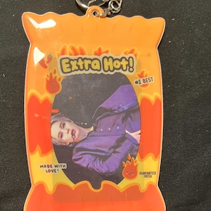 Decoden Decorated Toploader Keychain Kpop Deco Polco PC Photoframe ...