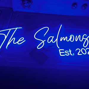 Wave Neon Sign Custom Neon Sign Neon Light Sign for Wall - Etsy UK