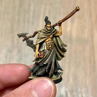 Dnd Catfolk Tabaxi Monk Unpainted Miniature - Etsy