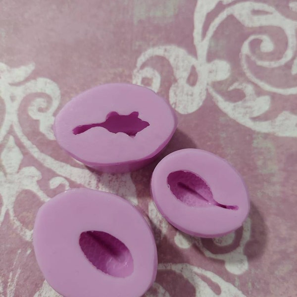 Silicone 3d-molds Miniature Fish of Various Shapes and Sizes. Forms for ...