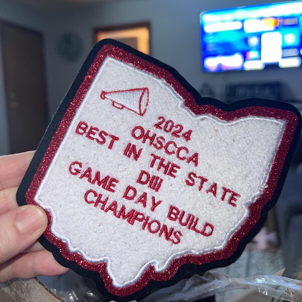 State Chenille Varsity Letterman Patches - Etsy