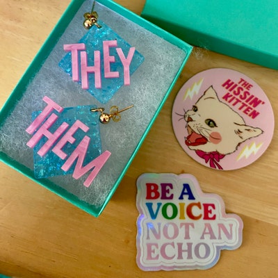 The Vibes Button Pack - Etsy