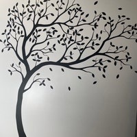 Wall Decal Large Tree Decals Huge Tree Decal Nursery With Birds Tree ...