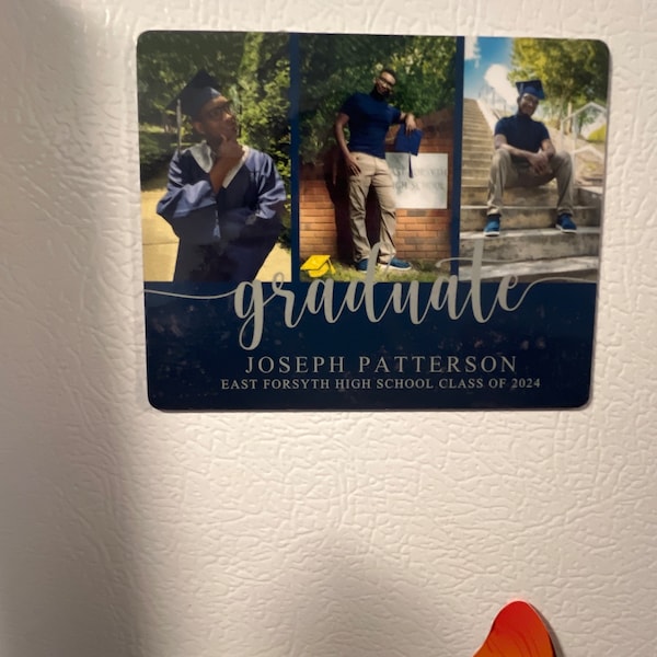 Graduation Photo Magnets/graduation Magnet Favors/graduation Party ...