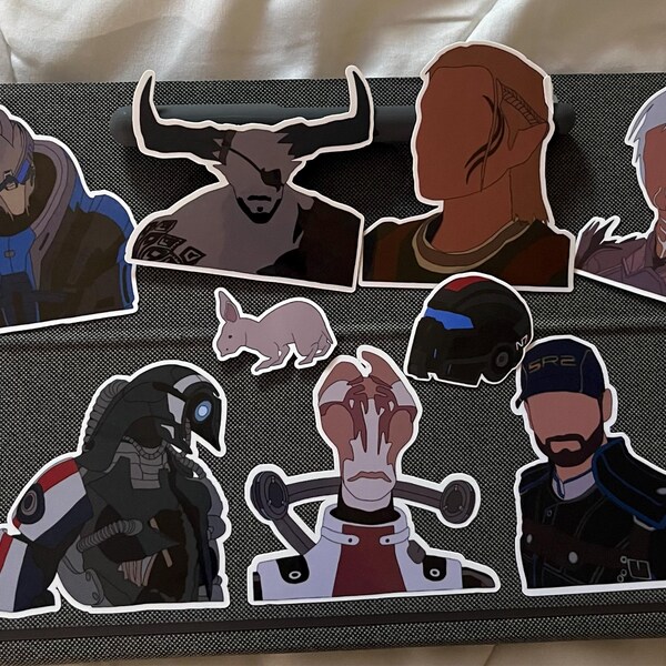 Mass Effect Stickers - Etsy