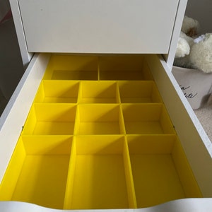 IKEA ALEX Drawer Unit Custom Organizer Inserts - Etsy