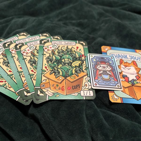 5 Scute Swarm Tokens for Magic the Gathering - Etsy