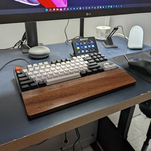 Handmade Keyboard and Mouse Wrist Rest From Reclaimed - Etsy