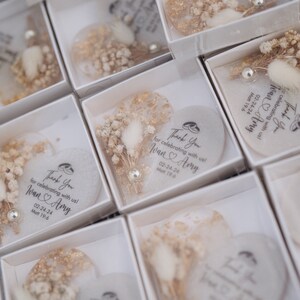 Resin Magnet Wedding Favors, Wedding Favors for Guests in Bulk, Epoxy ...
