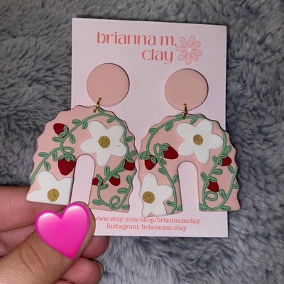 Dainty Polymer Clay Arch With Sunshine Detail - Etsy