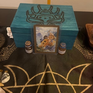 Nótt Night Goddess Norse Mythology Art Nott Hrimfaxi - Etsy UK