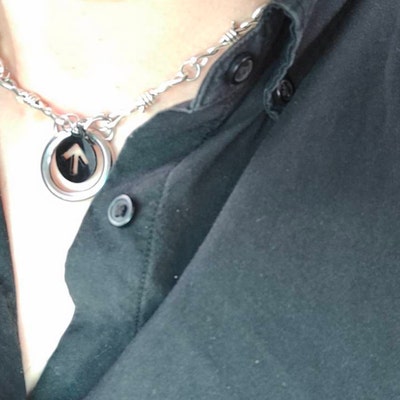 Razor Blade Silver Necklace & Pendent Emo Goth Cool Fashion - Etsy