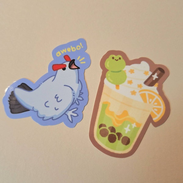 Awebo Bird Meme Sticker - Cute Willow Ptarmigan Art - Etsy