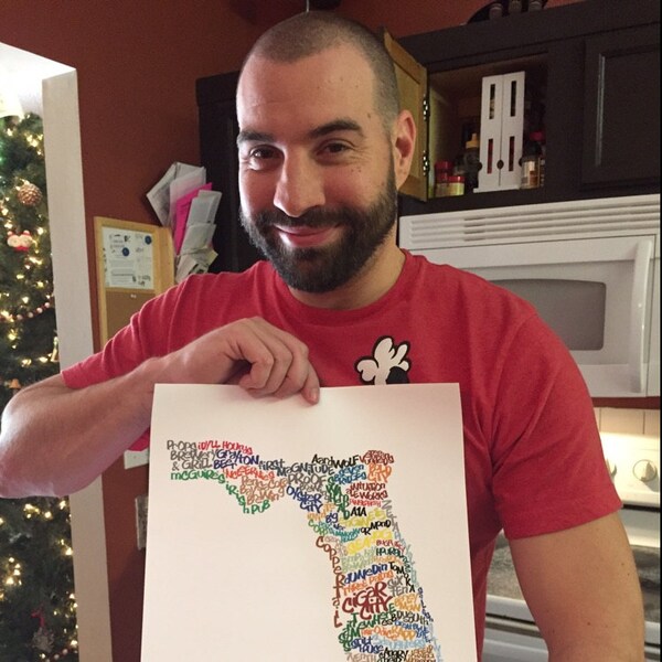 Vermont Breweries Typography Map, Custom Wall Poster, Digital Wall ...